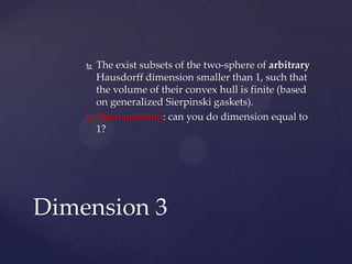 Asymptotic geometry of convex sets | PPTX | 3-D Graphics | Computer Software and Applications