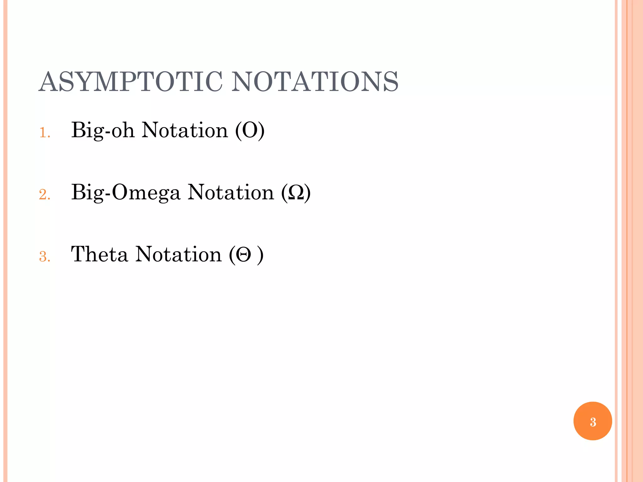 Asymptotic notation | PPT