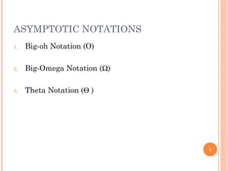 Asymptotic notation | PPT