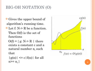 Asymptotic notation | PPT