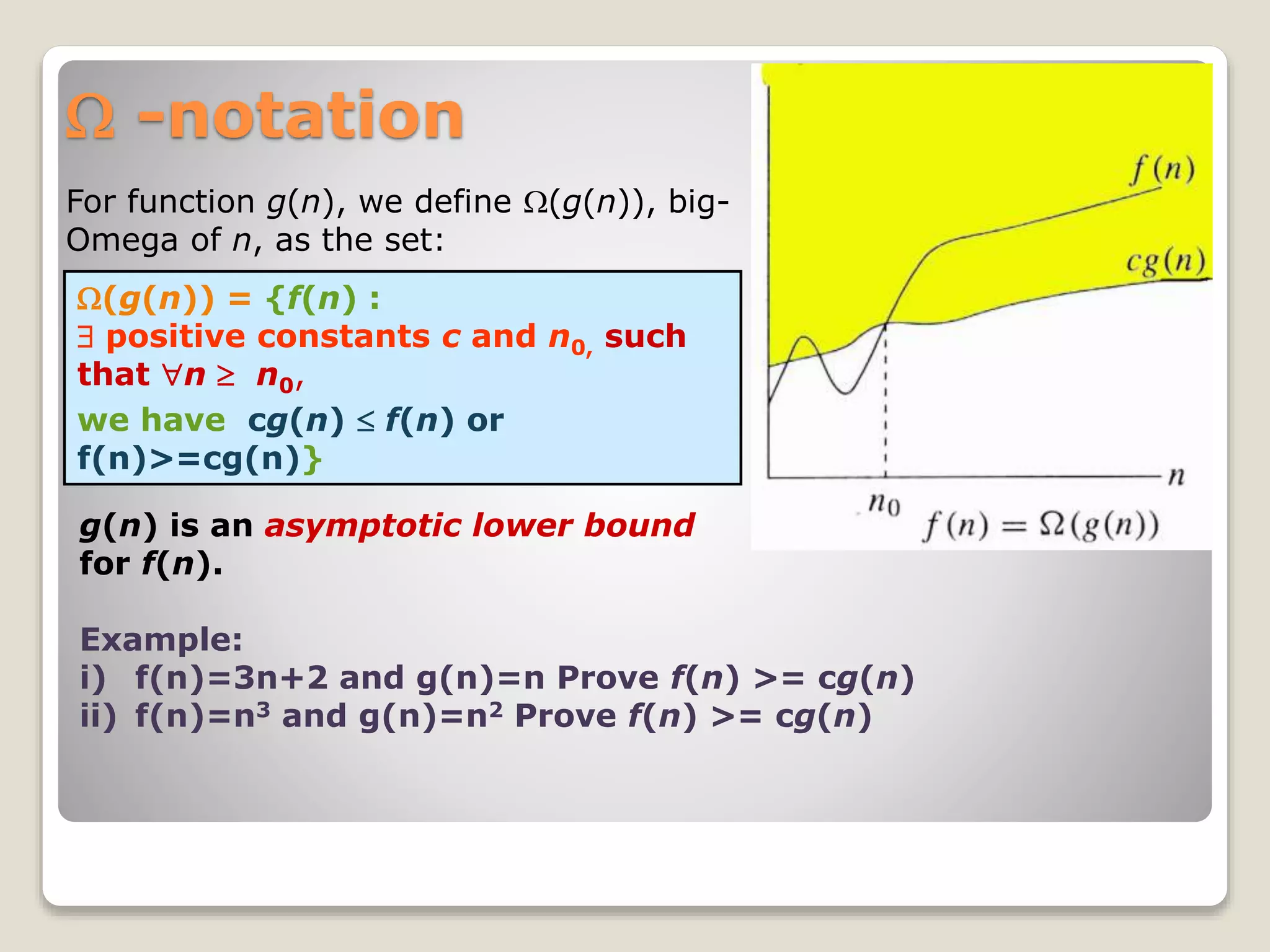 Asymptotic notation | PPT