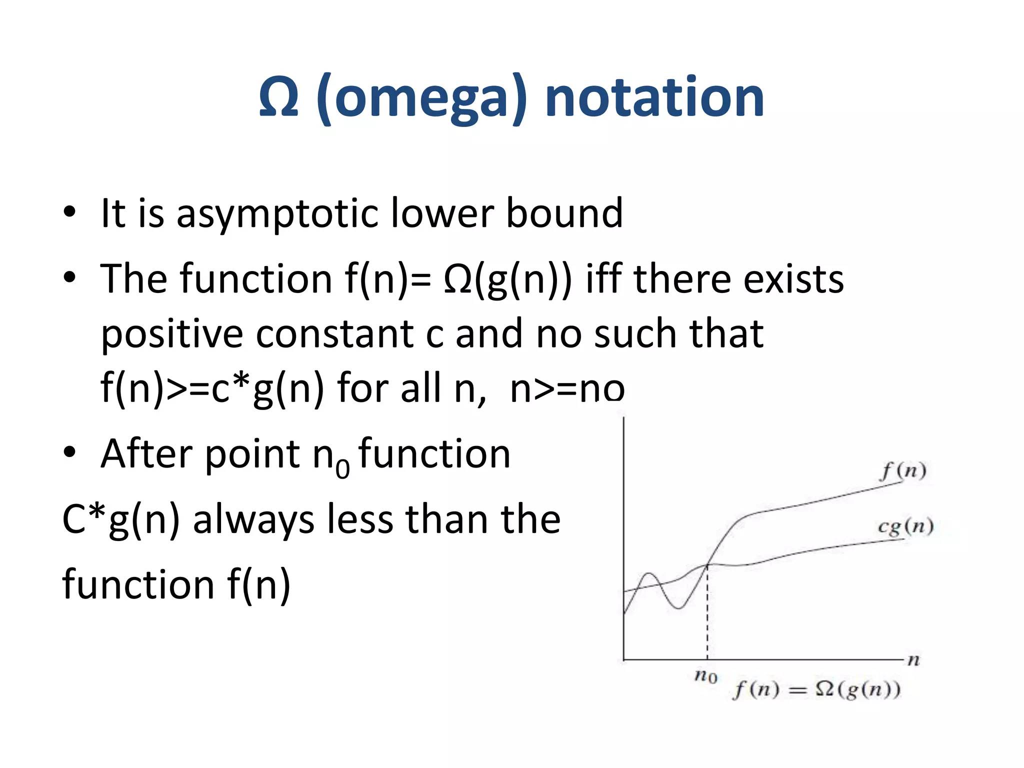 Asymptotic notation | PPT