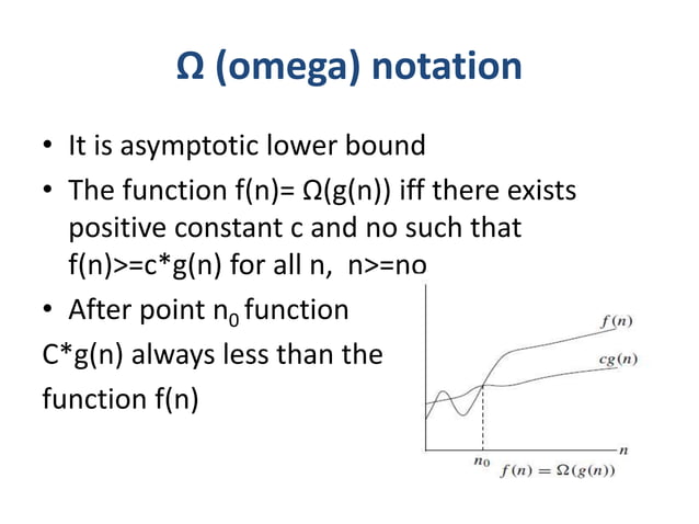 Asymptotic notation | PPT Asymptotic notation | PPT
