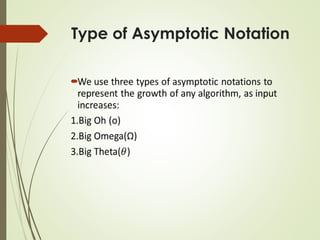 Asymptotic notation | PPT