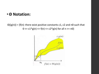 Asymptotic notation | PPTX