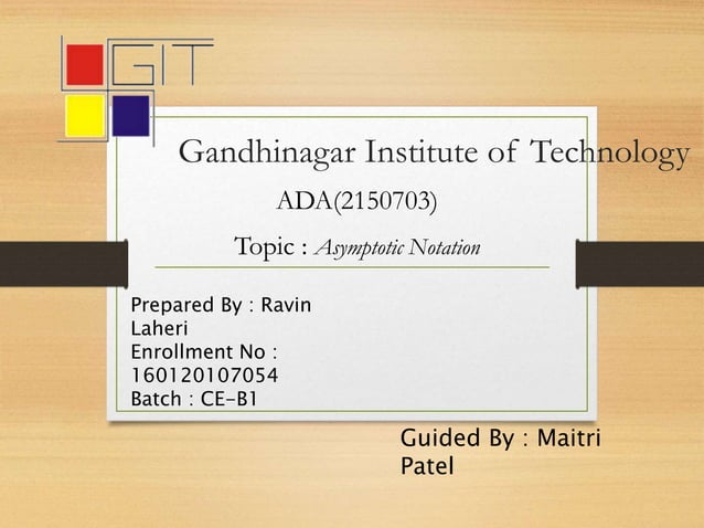Asymptotic notation ada | PPTX Asymptotic notation ada | PPTX