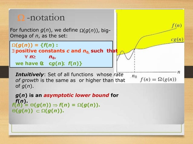 Asymptotic notation ada | PPTX