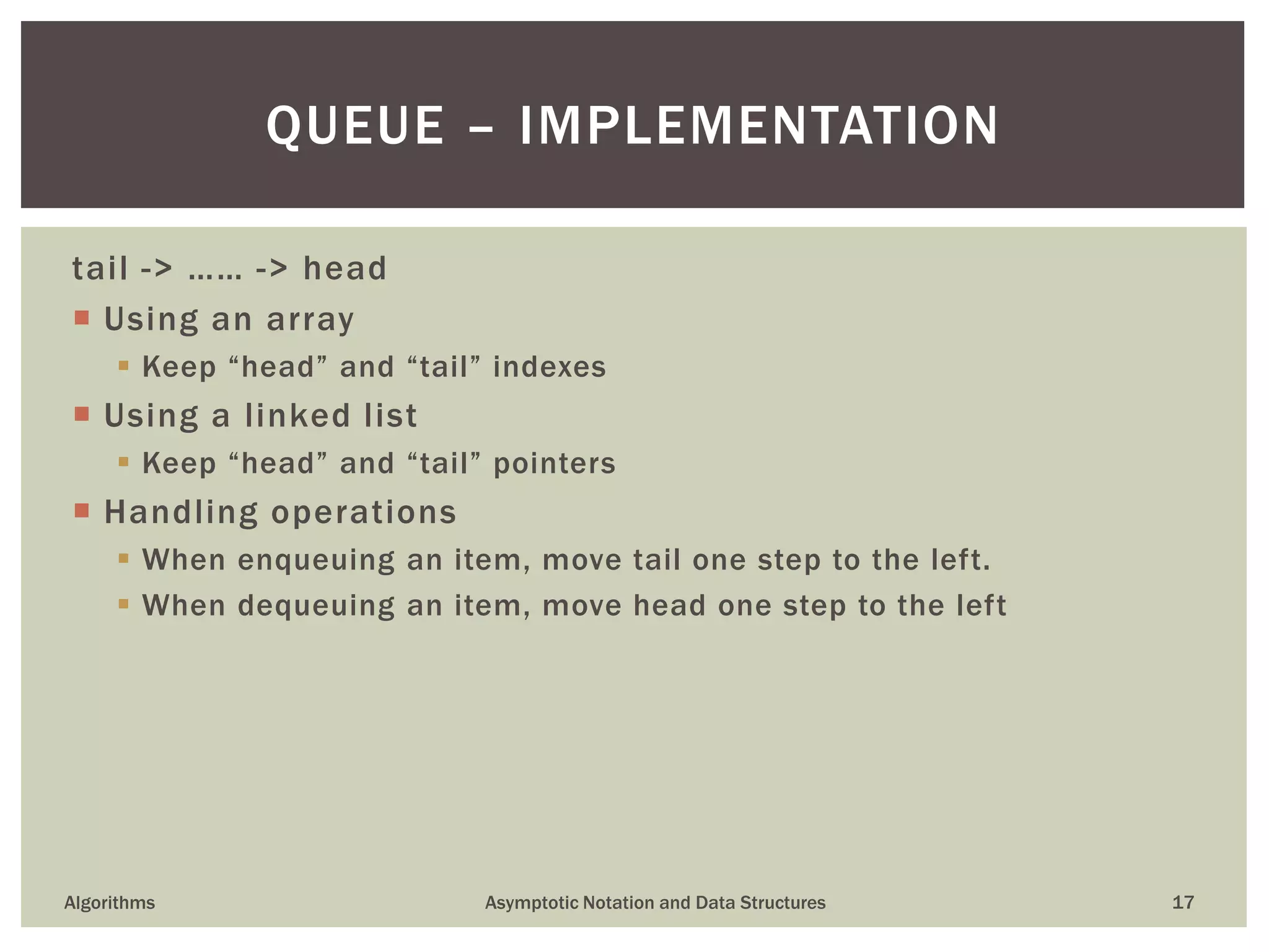 Asymptotic Notation And Data Structures Pptx Web Development Internet