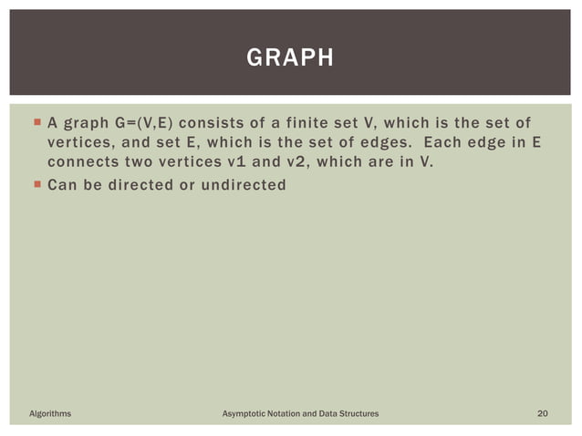 Asymptotic Notation and Data Structures | PPTX | Web Development | Internet