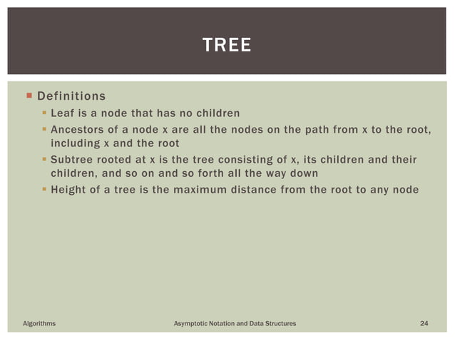 Asymptotic Notation and Data Structures | PPTX | Web Development | Internet