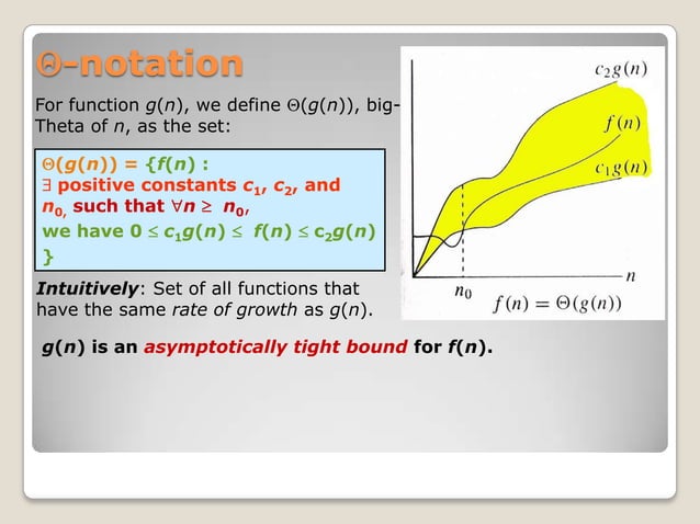 Asymptotic notations | PPTX