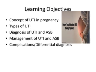 ASYMTOMATIC BACTERIURA & UTI IN PREGNANCY.ppt