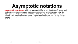 ASYMTOTIC NOTATIONS BIG O OEMGA THETE NOTATION.pptx | Programming ...