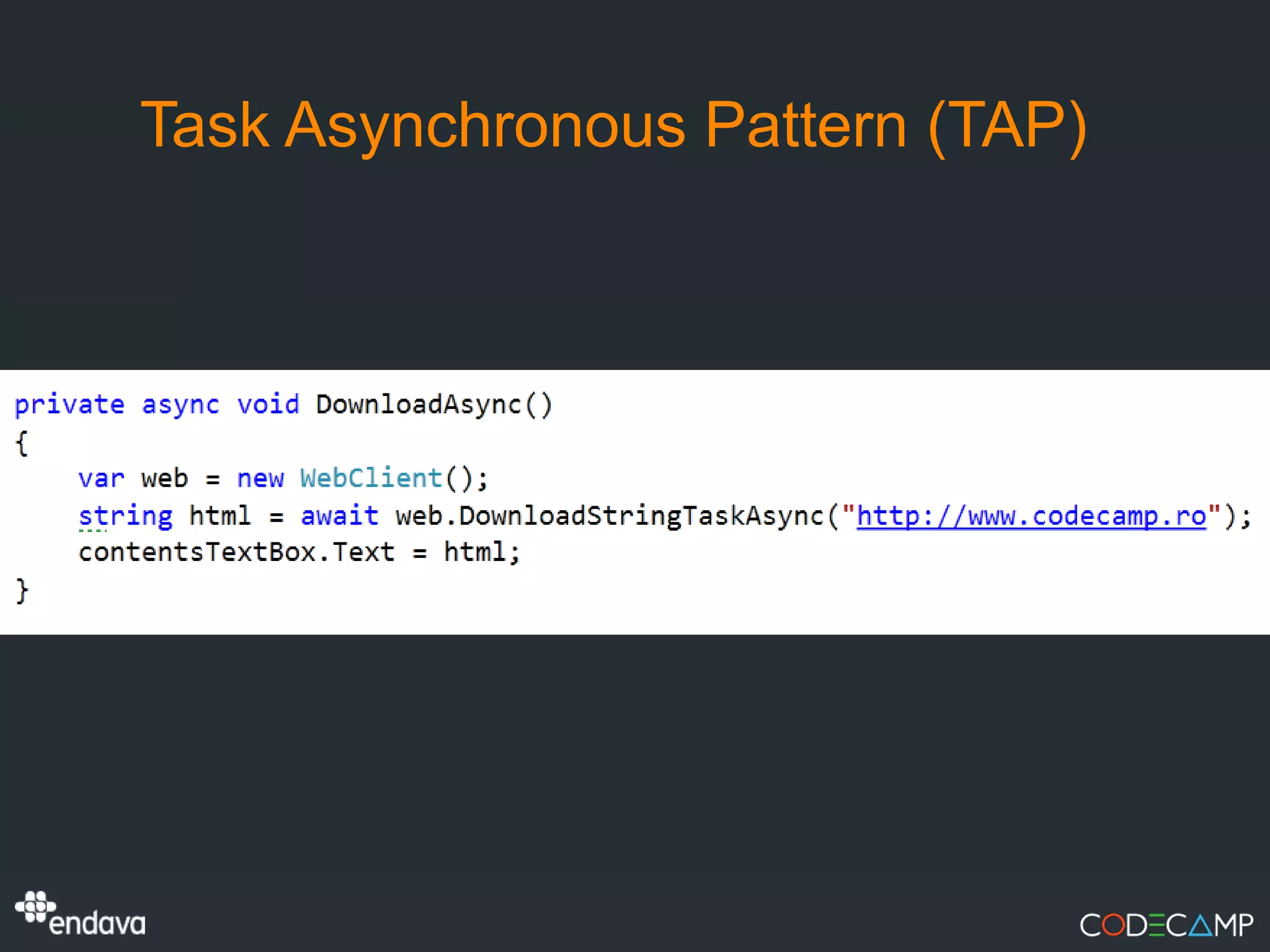 Friends don't let friends use callbacks | PPT