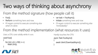 Async-await best practices in 10 minutes | PPT