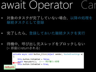 async/await deep dive | PPT