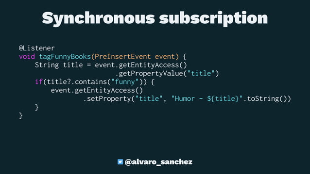 Asynchronous and event-driven Grails applications | PPT Asynchronous and event-driven Grails applications | PPT