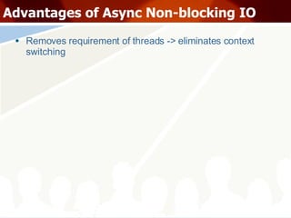 Async IO and Multithreading explained | PPT