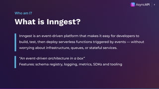 An Auto-Documenting Event-Driven Architecture Using Async API and Inngest - AsyncAPI Conf | PDF ...