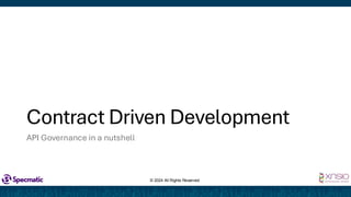 apidays Paris 2024 - Contract-Driven Development for Event-Driven Architectures, Hari Krishnan ...