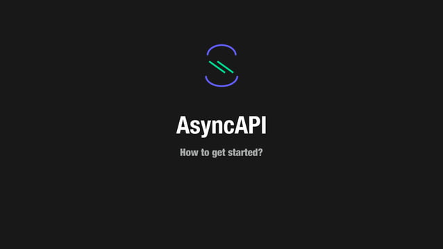 Async API specification | PPT
