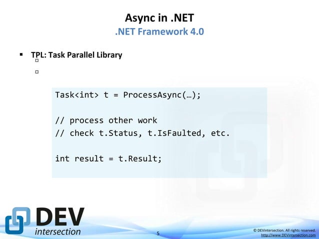 Async ASP.NET Applications | PPT
