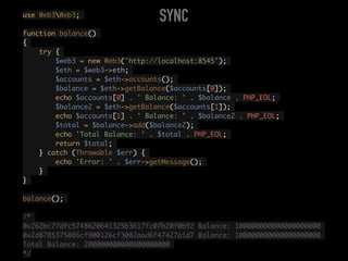 Getting out of Callback Hell in PHP | PDF