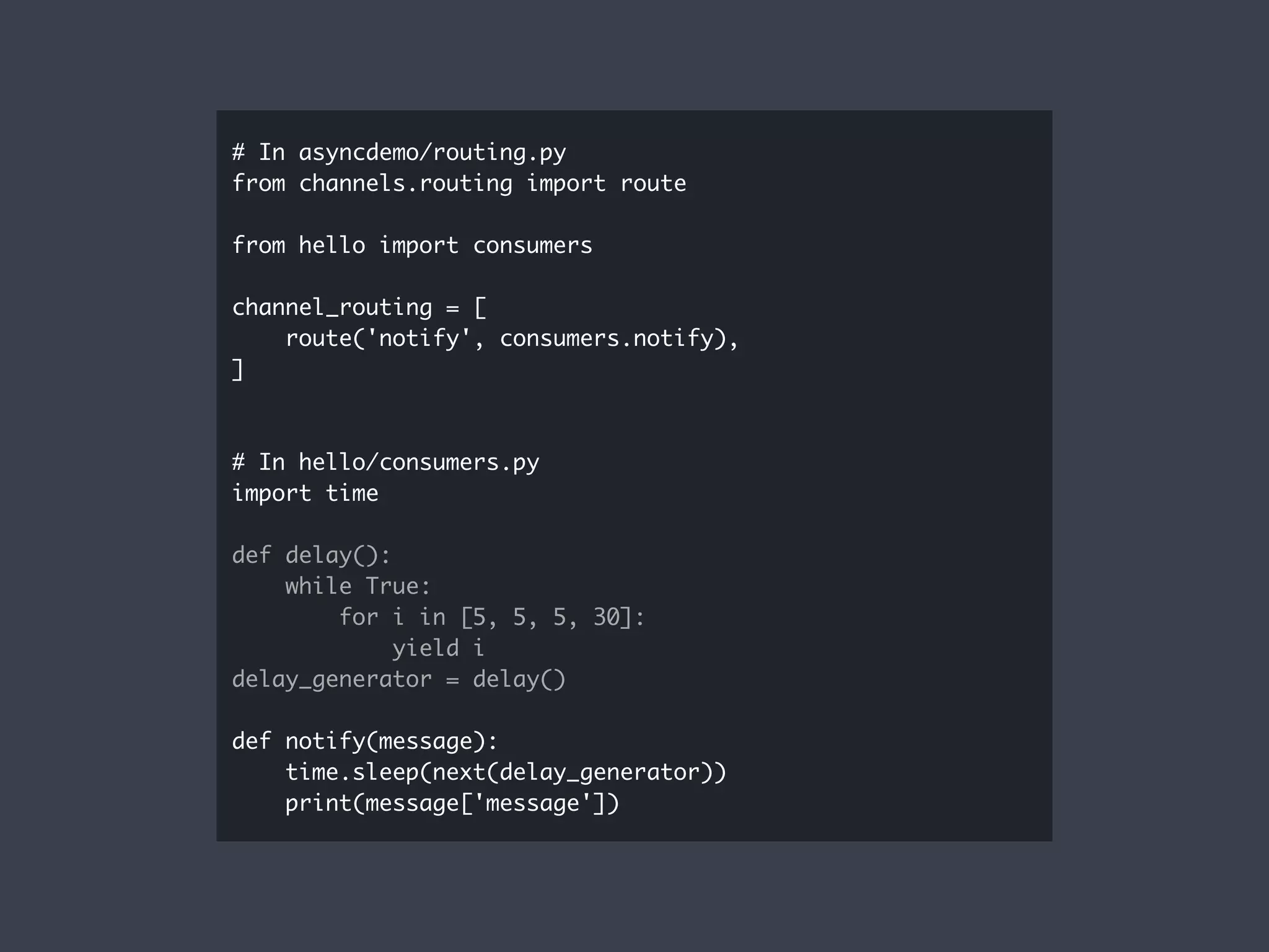 Async Tasks with Django Channels | PPT Async Tasks with Django Channels | PPT
