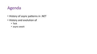 NDC Sydney 2019 - Async Demystified -- Karel Zikmund | PPT