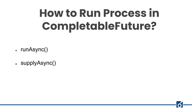 Asynchronous Programming In Java | PPT