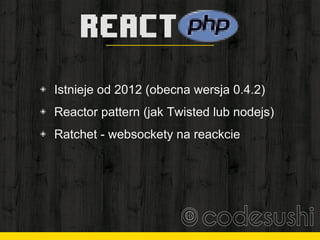 Asynchroniczny PHP | Codesushi | PPT