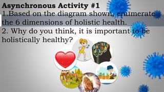 asynchronous activity for health and pe.pptx | Healthy Living