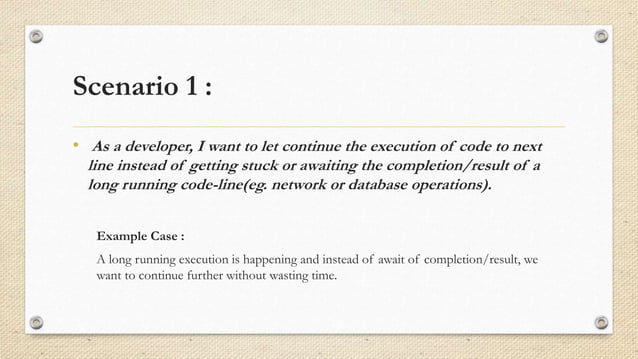 Asynchronous and parallel programming | PPTX