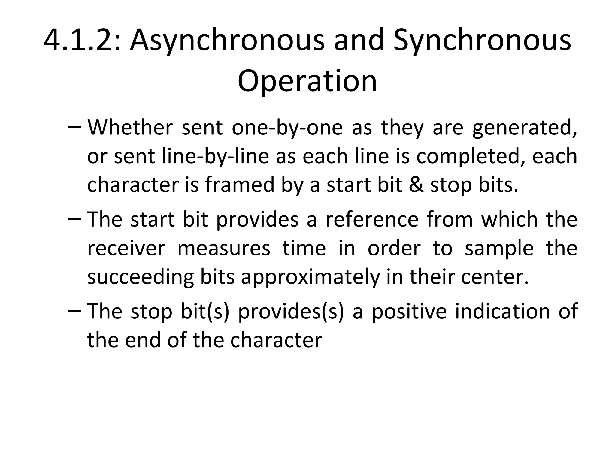 Asynchronous and synchronous operation | PPT
