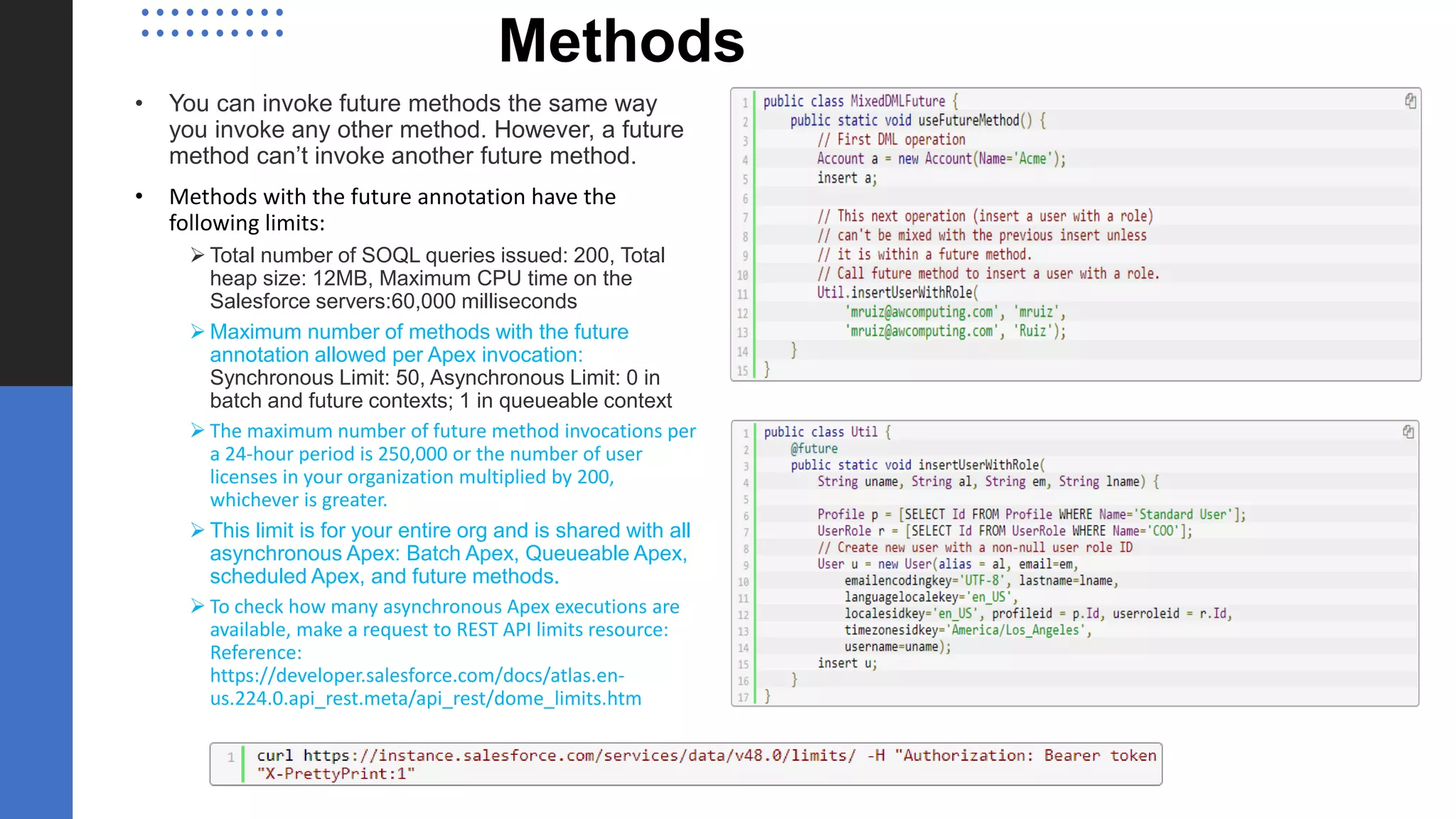 Asynchronous apex | PPTX