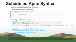 Asynchronous apex | PPTX