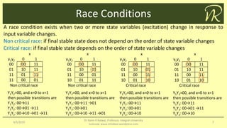 Asynchronous sequential circuit analysis | PDF