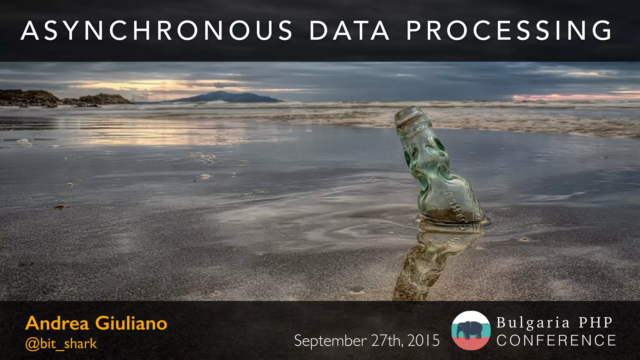 Asynchronous data processing | PPT Asynchronous data processing | PPT