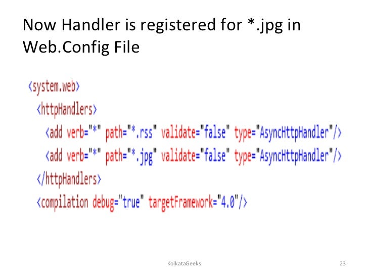 Asynchronous handlers in asp.net