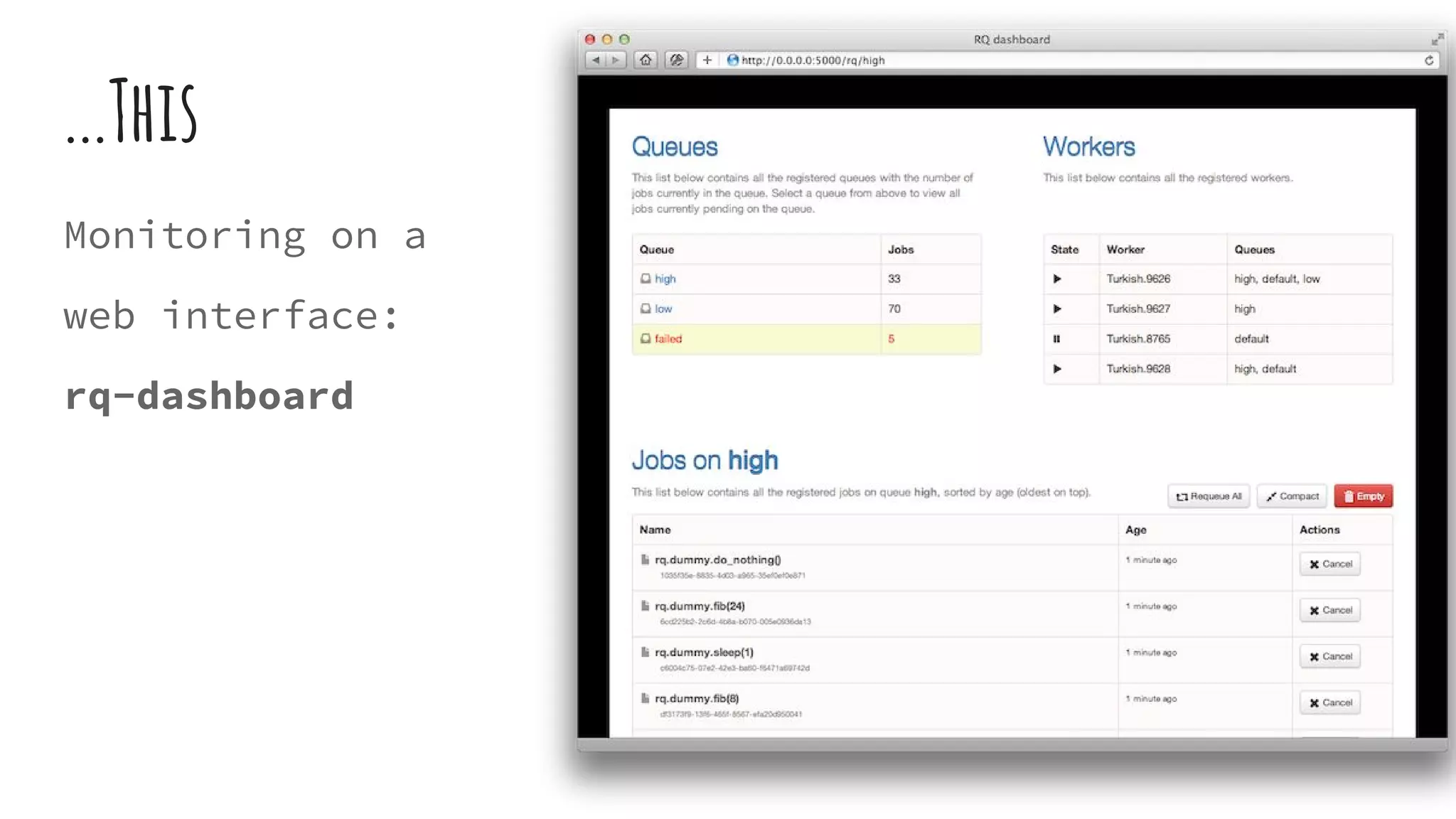 Asynchronous Job Queues With Python Rq Ppt Free Download