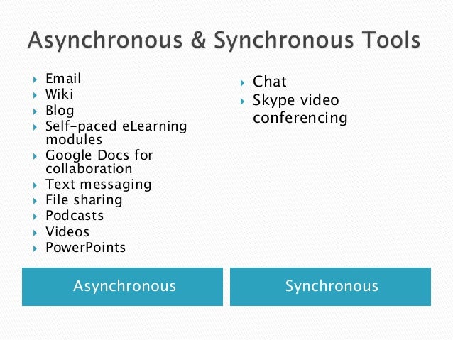 Asynchronous Learning