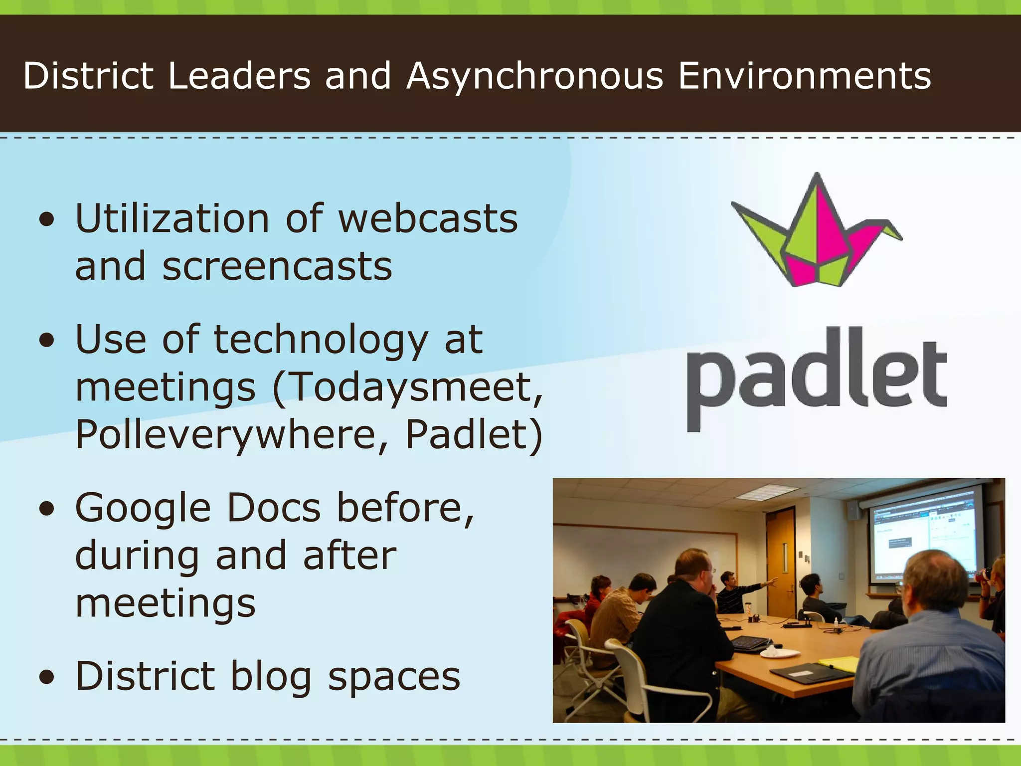Asynchronous Learning Environments | PPT