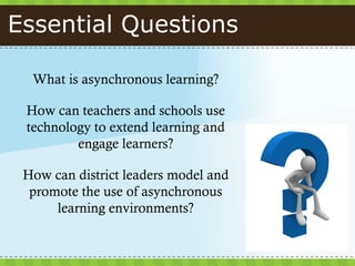 Asynchronous Learning Environments | PPT