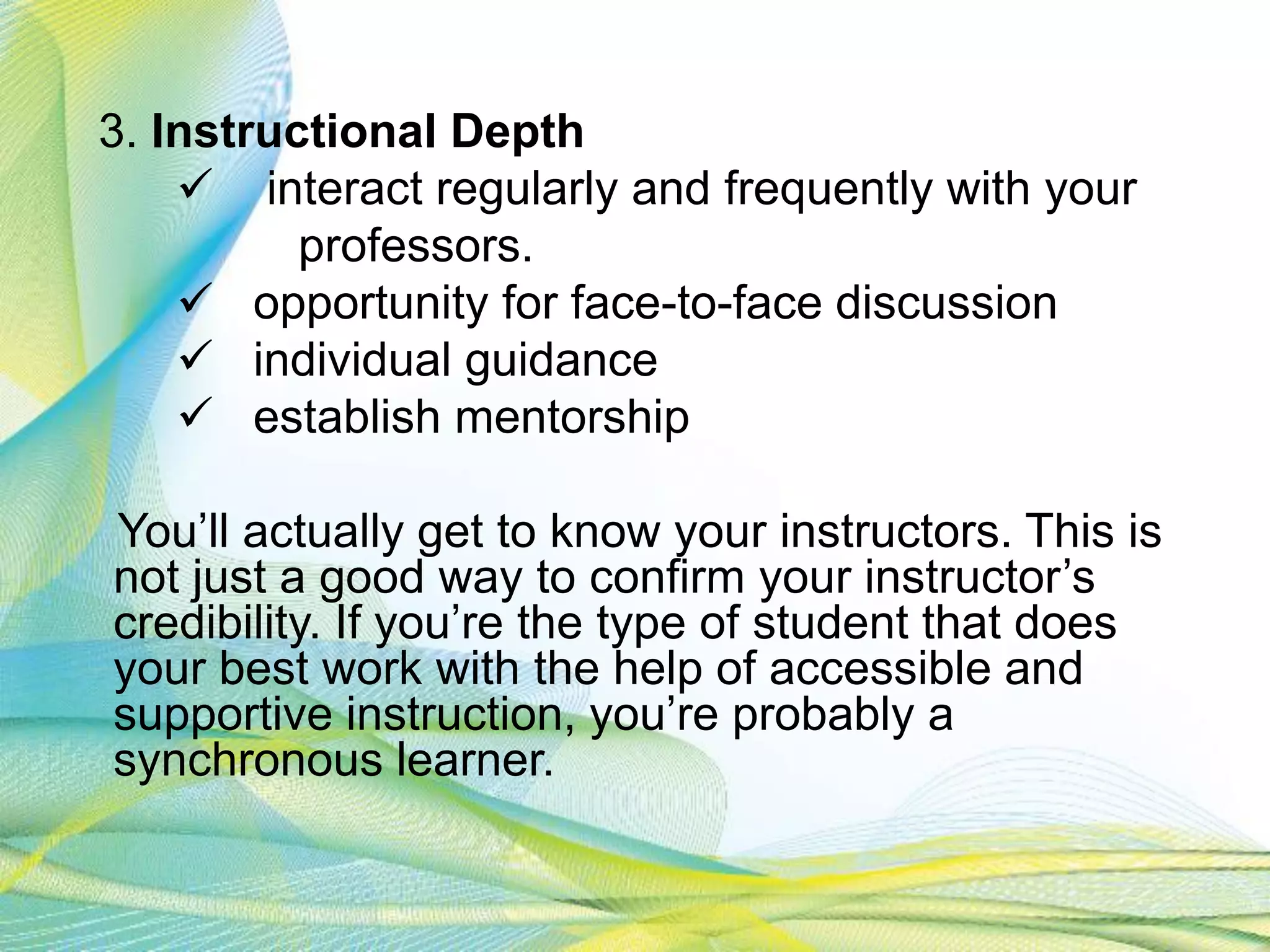 Asynchronous Learning vs Synchronous Learning | PDF