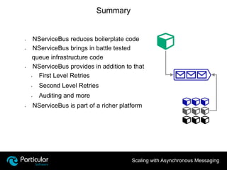 Asynchronous Messaging with NServiceBus | PPTX