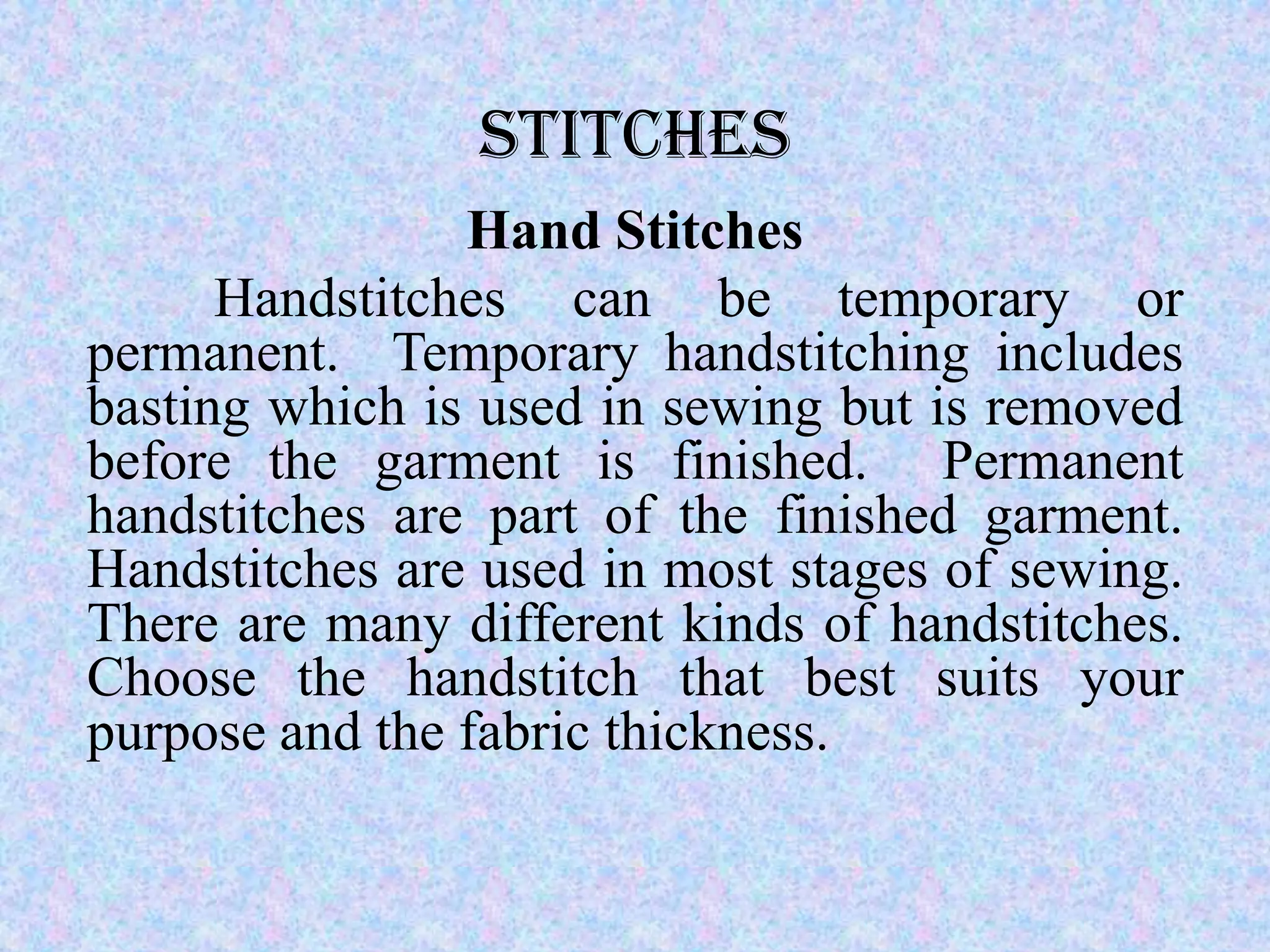 Asynchronous presentation | PPTX | Needlework | Arts and Crafts