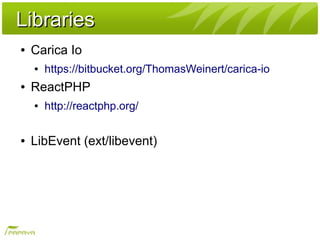 Asynchronous I/O in PHP | PDF