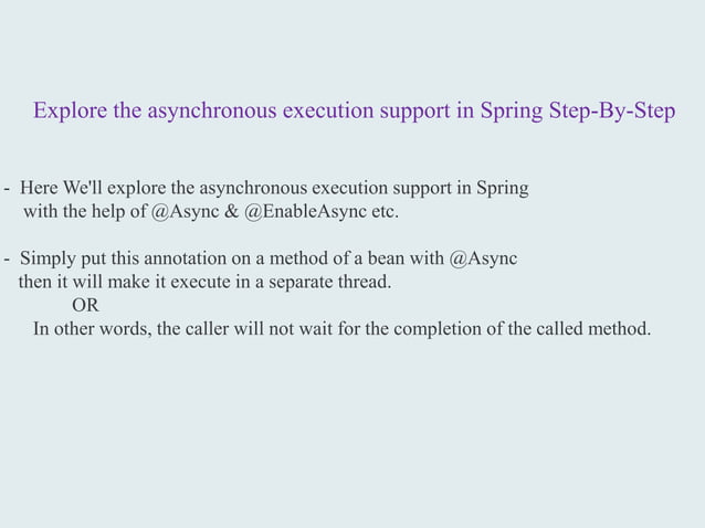 Asynchronous Programming.pptx | Web Development | Internet