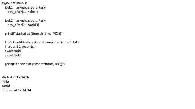 Asynchronous Programming With Django Ppt
