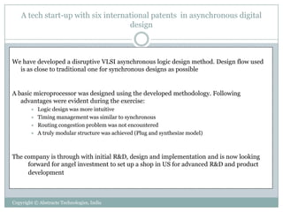 Asynchronous technology | PPT | Free Download